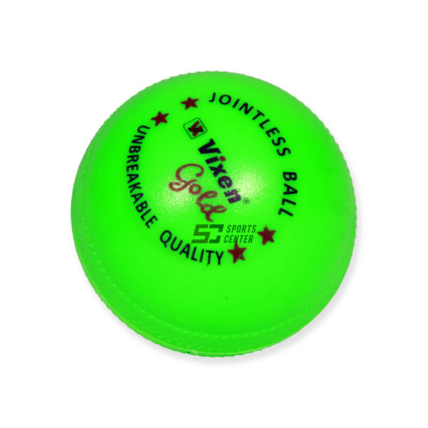 Cricket Ball PLASTIC VIXEN VX 80 Gold (Pack of 3) - Sports Center